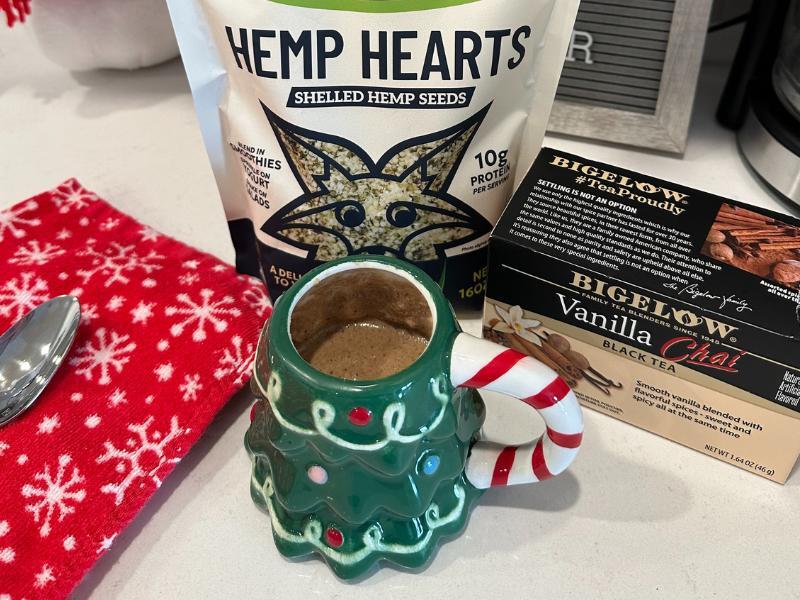 Hemp and Cashew Chai Latte